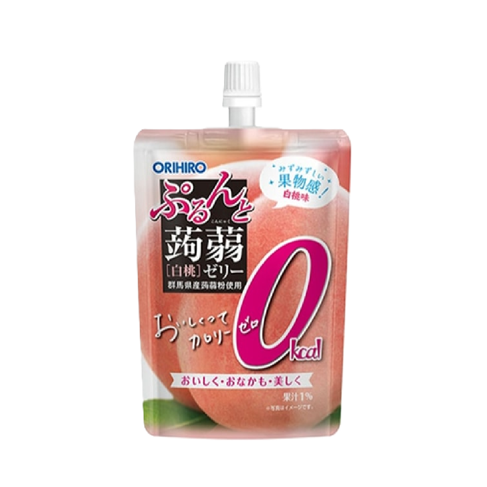 Orihiro - Peach Zero Calorie Konjac Jelly Drink (130g) (8/carton ...