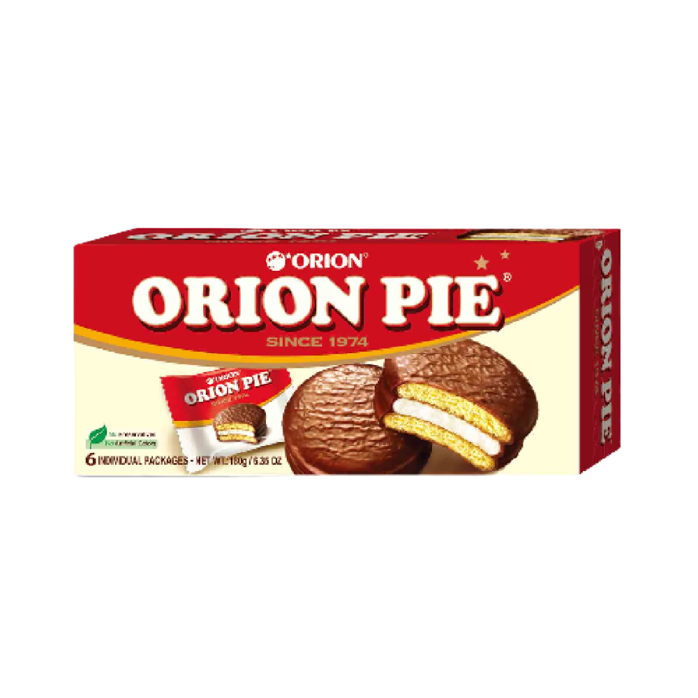 Orion - Choco Pie (6/pack) (180g) (16/carton) – Tasty Snack Asia