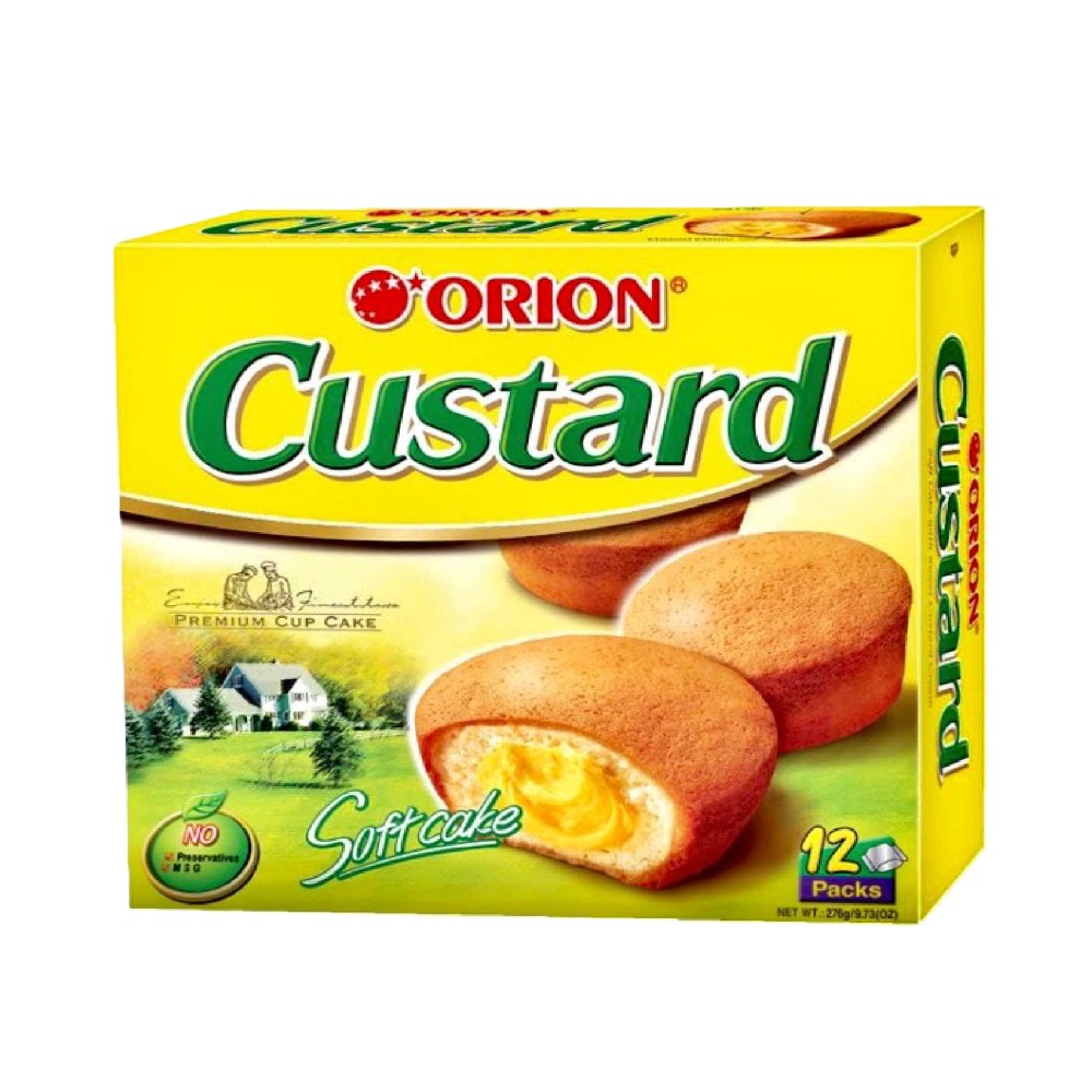 Orion - Custard Pie (12/pack) (276g) (8/carton) – Tasty Snack Asia