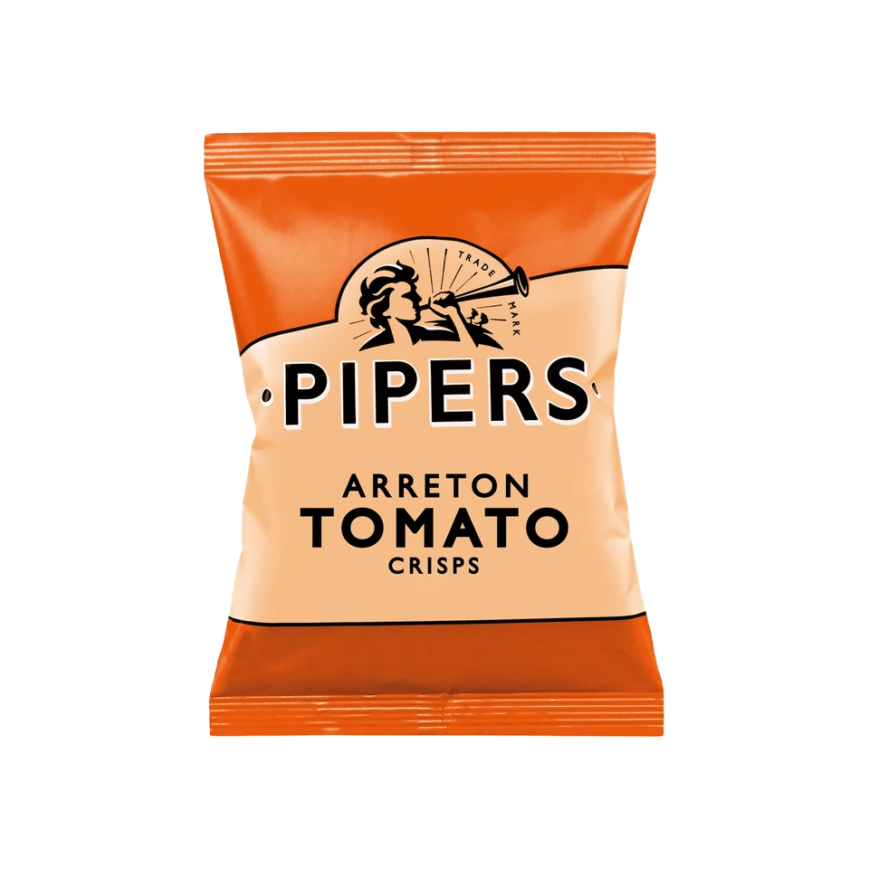 Pipers - Tomato Crisps (40g) (24/carton) – Tasty Snack Asia