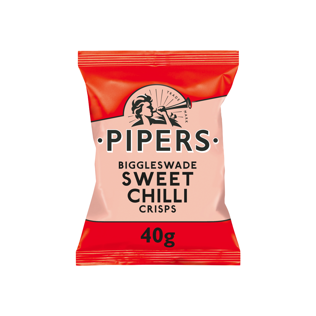 Pipers - Sweet Chilli Crisps (40g) (24/carton) – Tasty Snack Asia