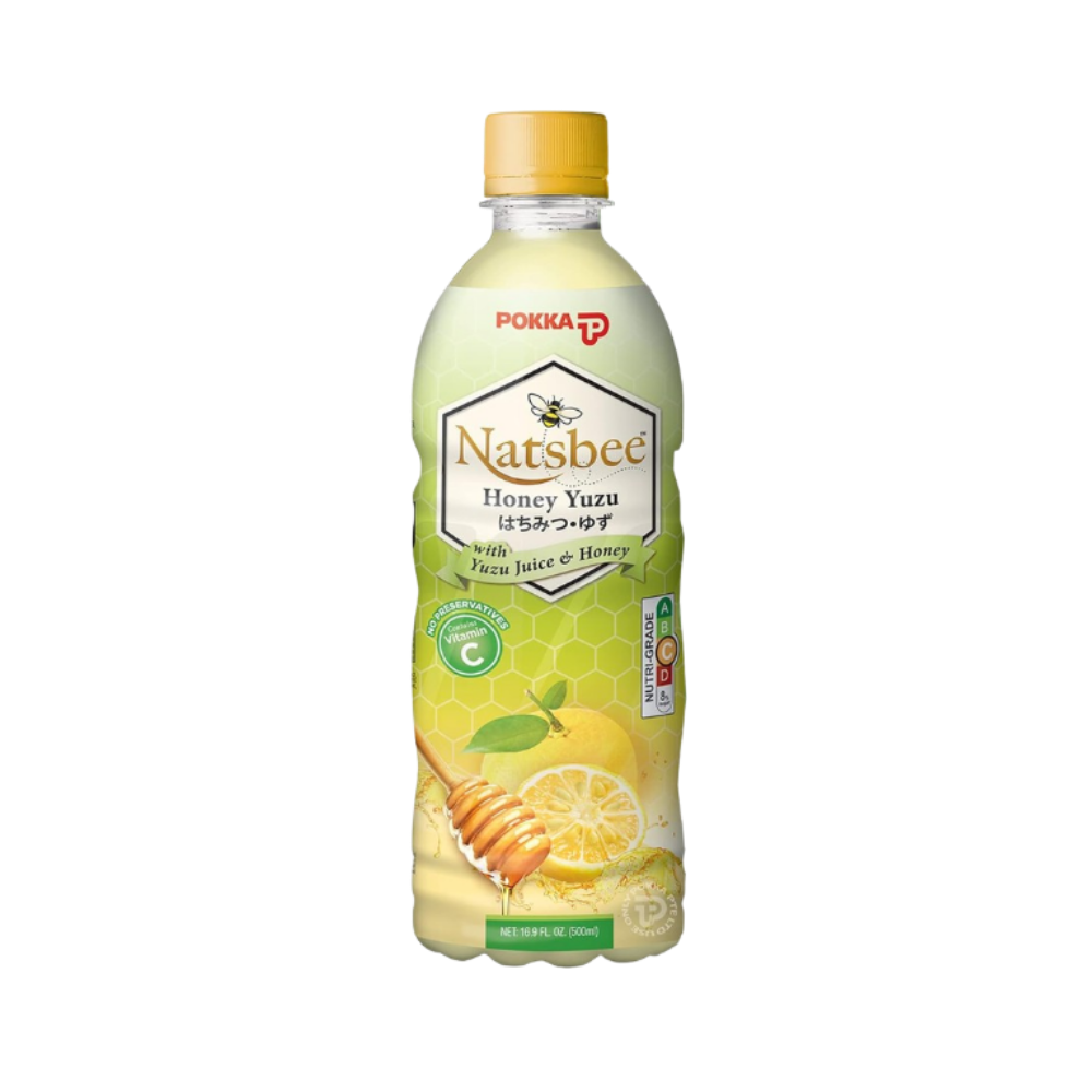 Pokka - Natsbee Honey Yuzu Bottle (500ml) (24/carton) – Tasty Snack Asia