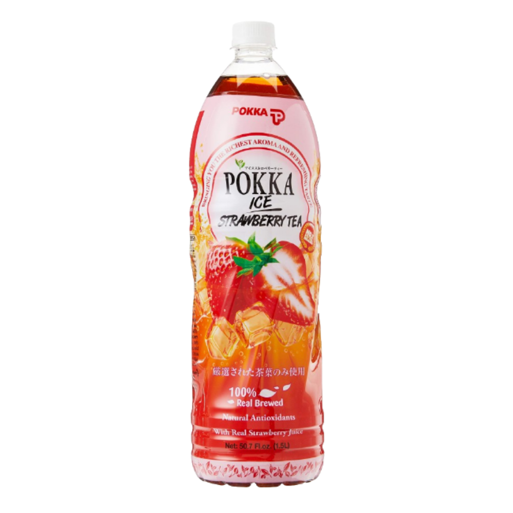 Pokka - Strawberry Tea (1.5L) (12/carton) – Tasty Snack Asia