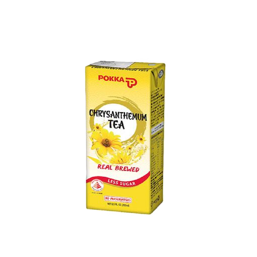 Pokka - Chrysanthemum Tea Packet Drink (Less Sugar) (250ml) (24/carton ...