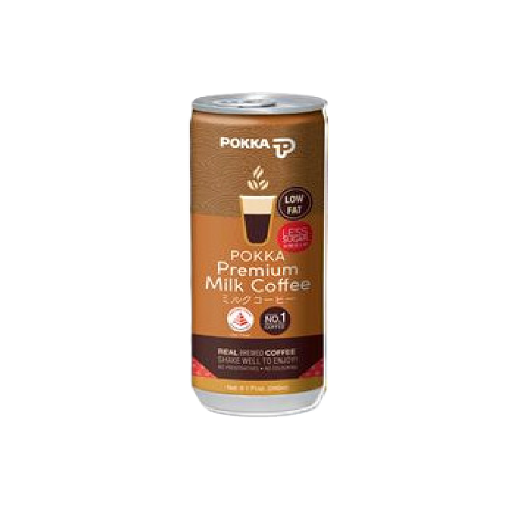 Pokka - Milk Coffee (Less Sweet) Can Drink (240ml) (30/carton) – Tasty ...