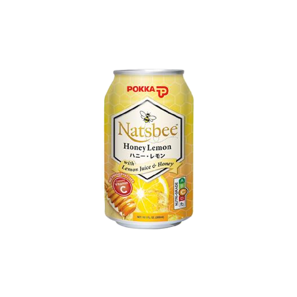 Pokka - Natsbee Honey Lemon Can Drink (300ml) (24/carton) – Tasty Snack ...