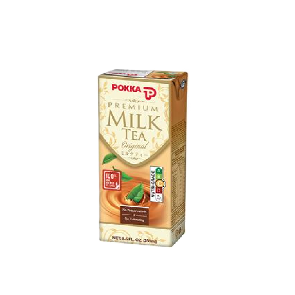 Pokka - Premium Milk Tea Packet Drink (250ml) (24/carton) – Tasty Snack ...