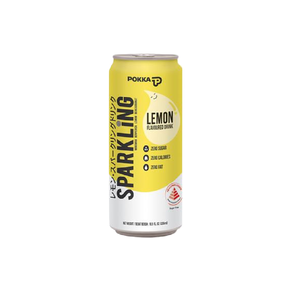 Pokka - Sparkling Lemon Flavoured Water Can Drink (325ml) (24/carton ...
