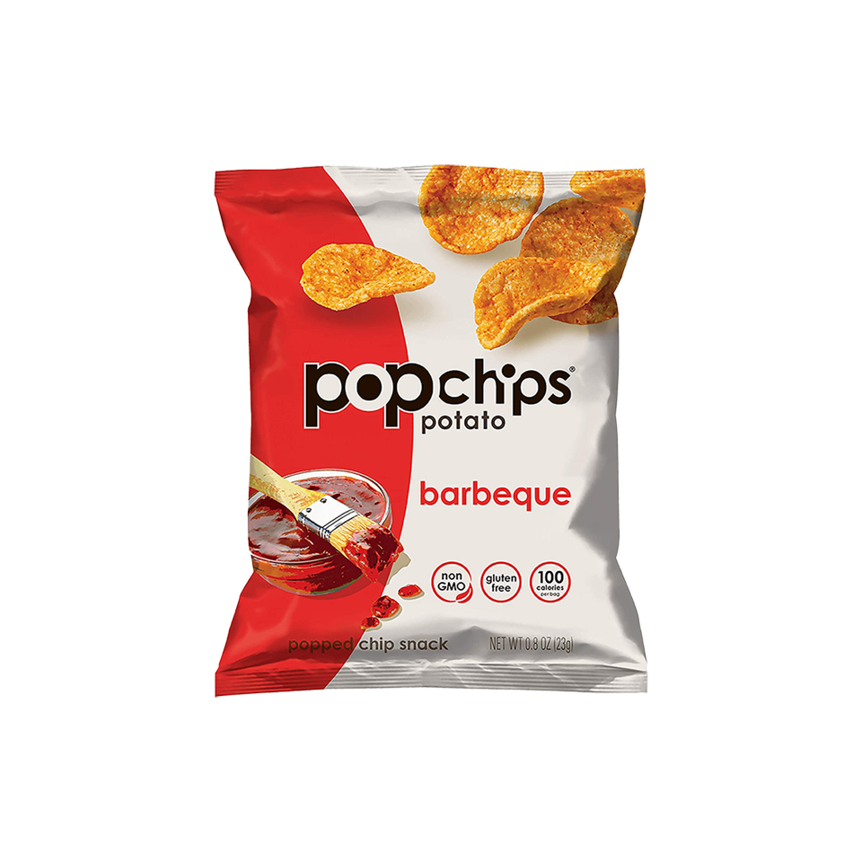 Pop Chips - Baked Barbeque Potato Chips (23g) (24/carton) – TastySnackAsia