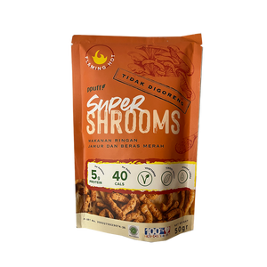 Ppuff - Super Shrooms Flaming Hot Puff (50g) – Tasty Snack Asia