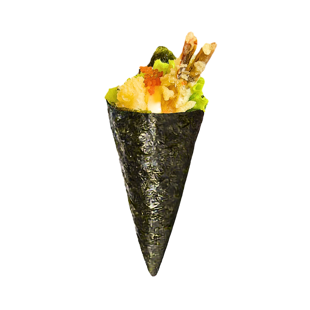 Premium Ebi Tempura Temaki (100/carton) – Tasty Snack Asia