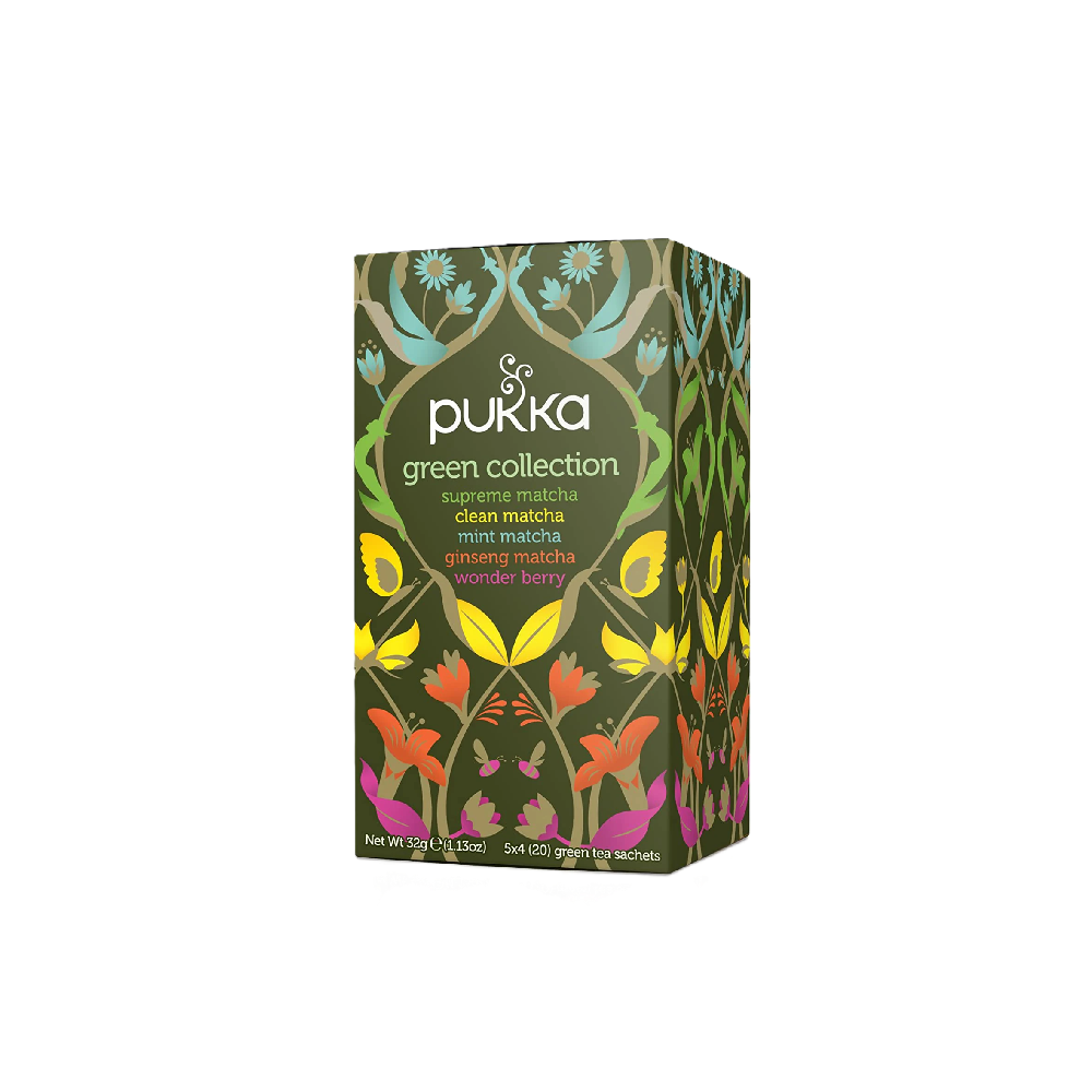 Pukka - Organic Green Collection Tea (20/pack) (32g) (4/carton) – Tasty ...