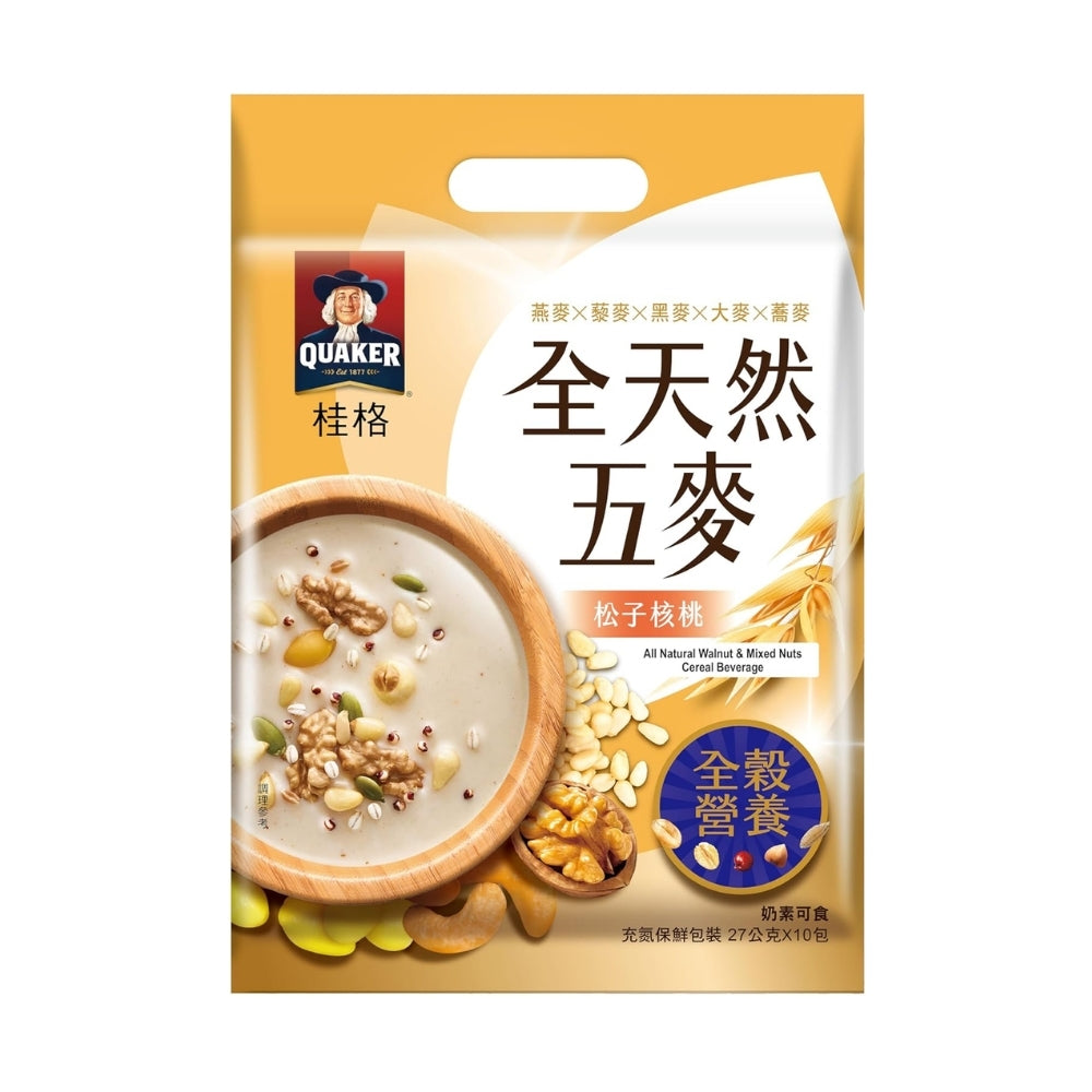 Quaker - Instant Cereal Beverage Walnut & Mixed Nuts (10/pack) (27g ...