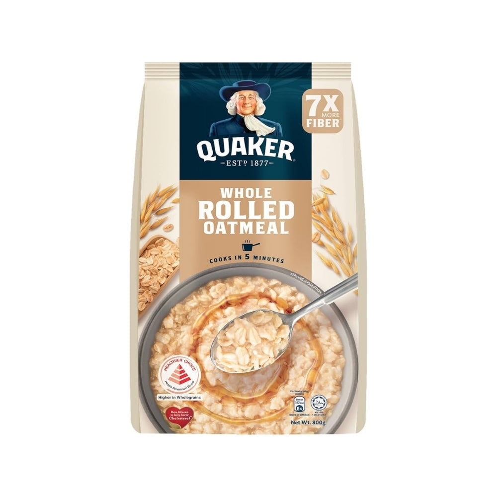 Quaker - Rolled Oats (800g) (12/carton) – Tasty Snack Asia