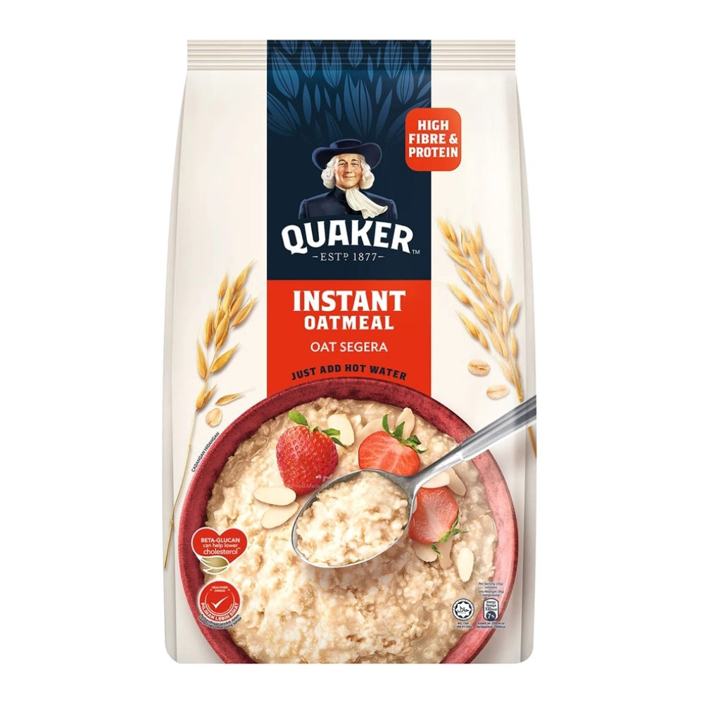 Quaker - Instant Oatmeal (1350g) (12/carton) – Tasty Snack Asia