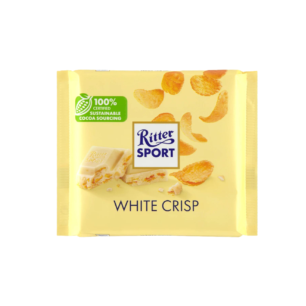 Ritter Sport - White Crisp Chocolate (100g) (10/carton) – Tasty Snack Asia