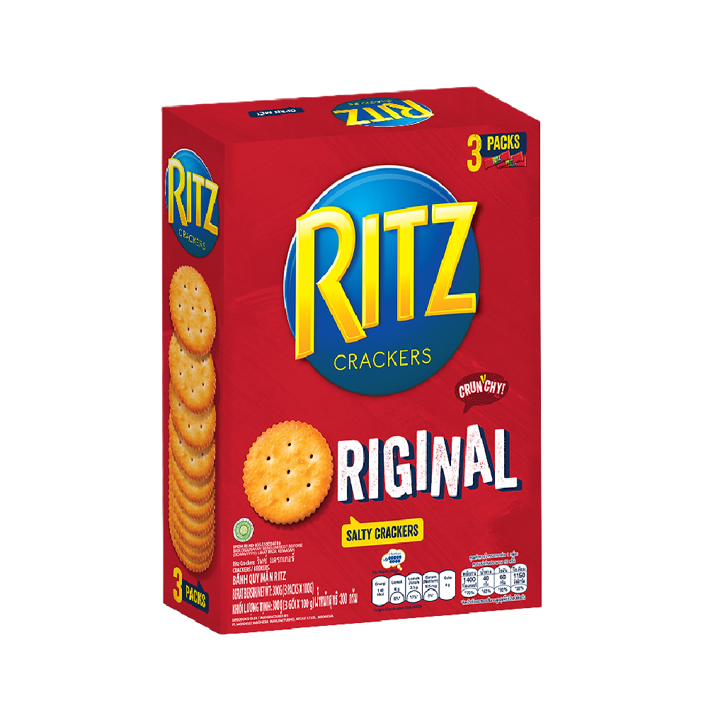 Ritz - Original Cracker Box (300g) (12/carton) – Tasty Snack Asia