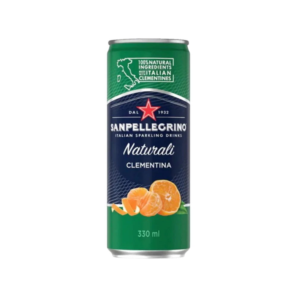 S. Pellegrino - Clementina Italian Sparkling Drink Can (330ml) (24/car ...