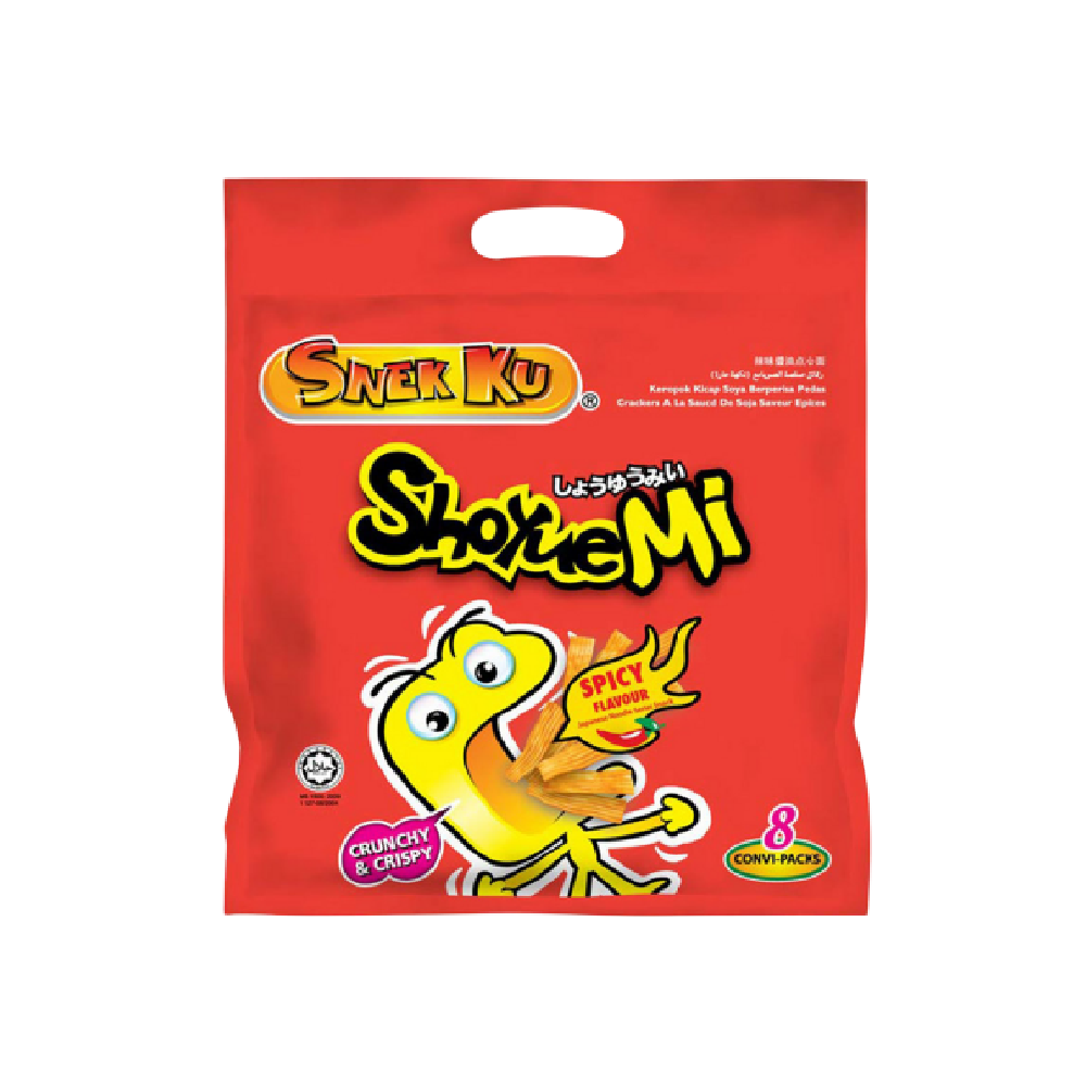 ShoYueMi - Hot & Spicy Noodle Snack (8/pack) (14g) (24/carton) – Tasty ...