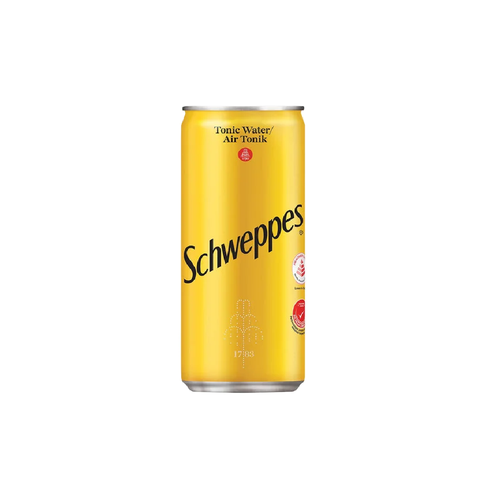 Schweppes - Tonic Water Can Drink (320ml) (24/carton) – Tasty Snack Asia