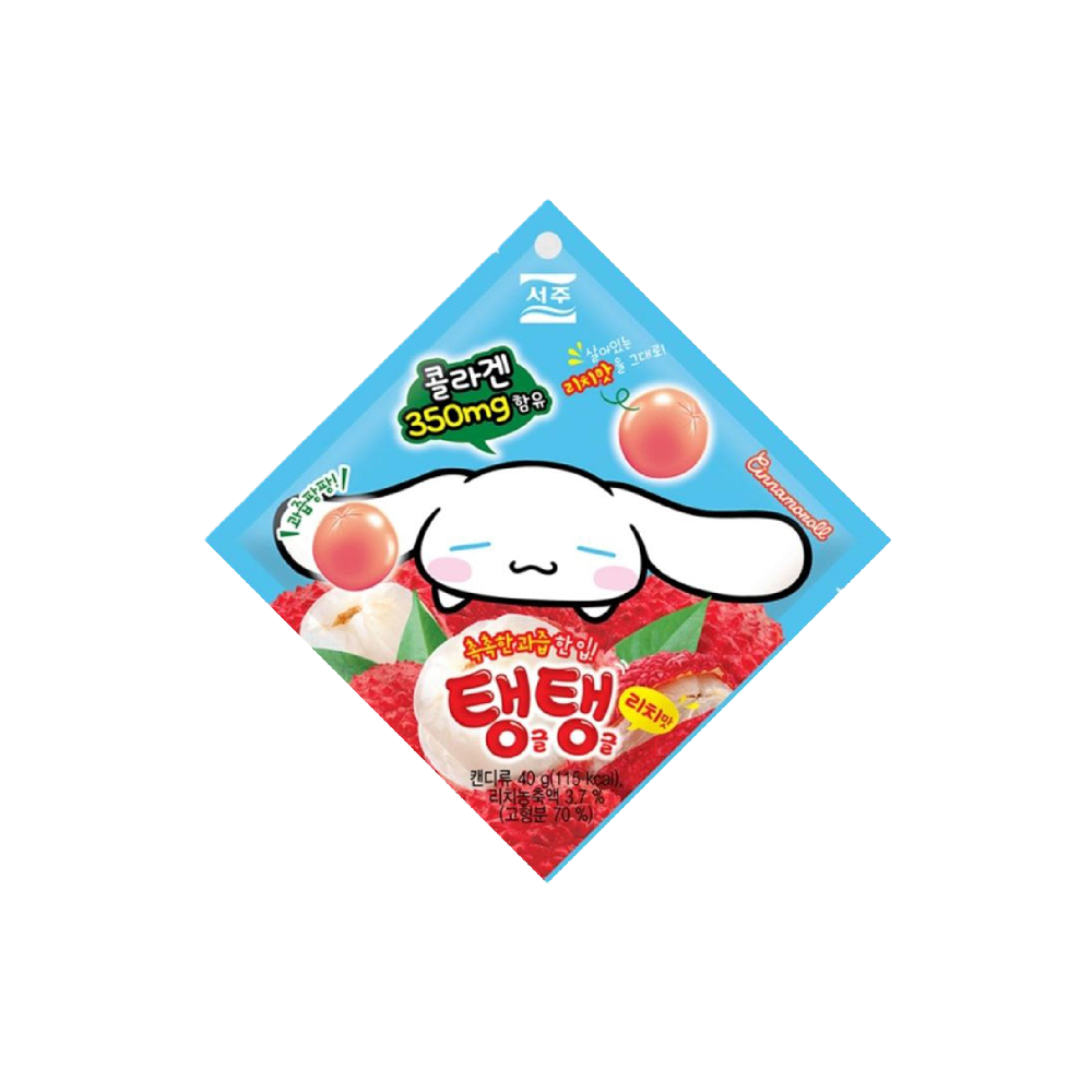 Seoju - Chubby Lychee Jelly (40g) (7/carton) – Tasty Snack Asia