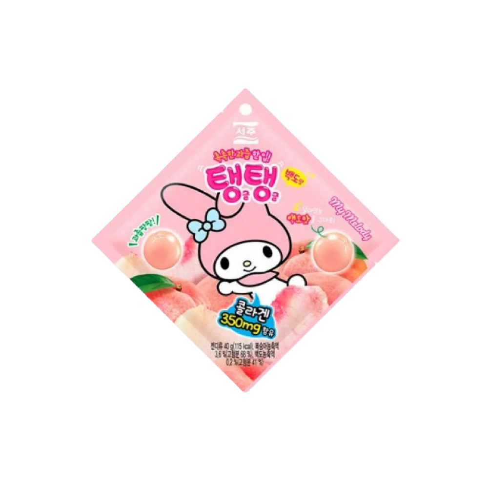 Seoju - Chubby White Peach Jelly (40g) (7/carton) – Tasty Snack Asia