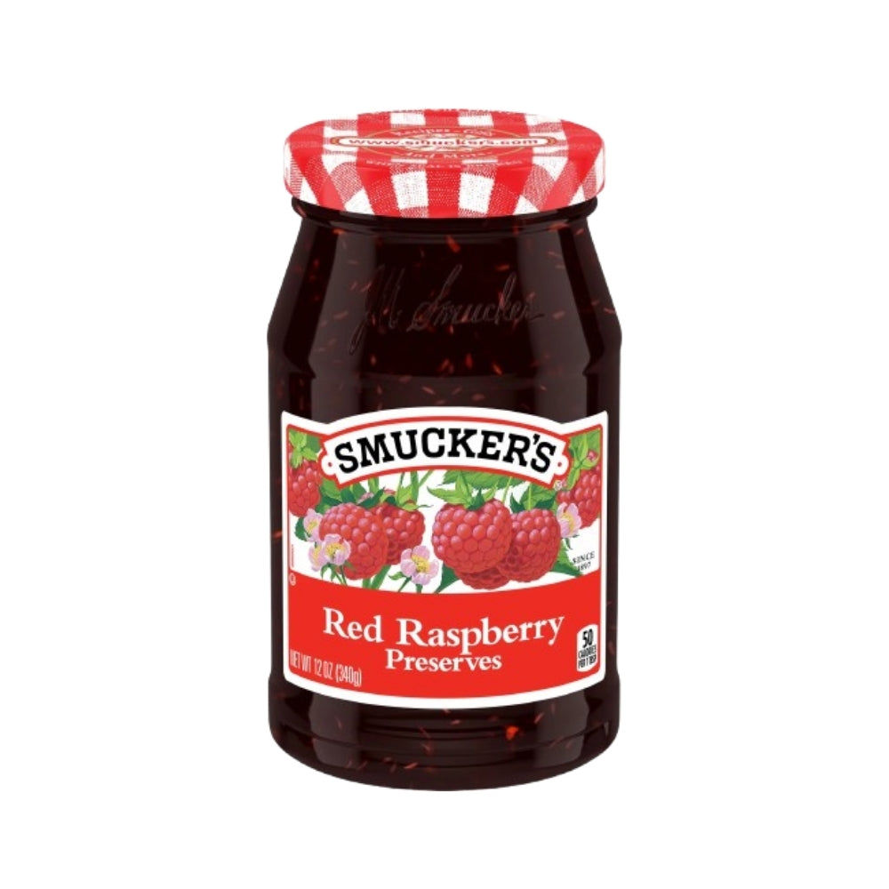 Smucker's - Red Raspberry Preserves Jam (340g) (12/carton) – Tasty ...