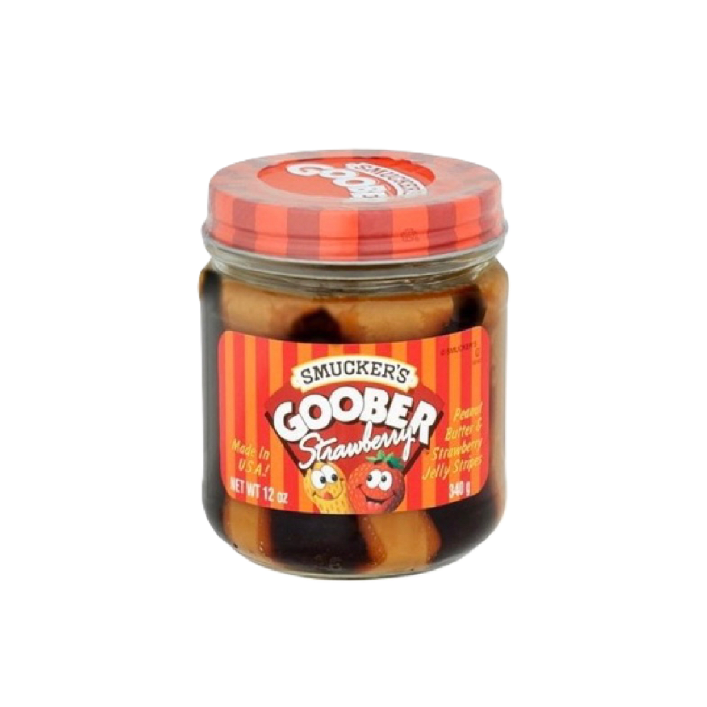 Smucker's - Goober Stripe Strawberry (340g) (12/carton) – Tasty Snack Asia