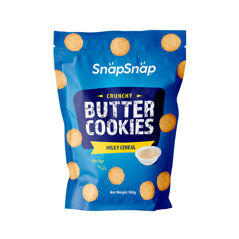 Snap Snap - Milky Cereal Butter Cookies (160g) (24/carton) – Tasty ...
