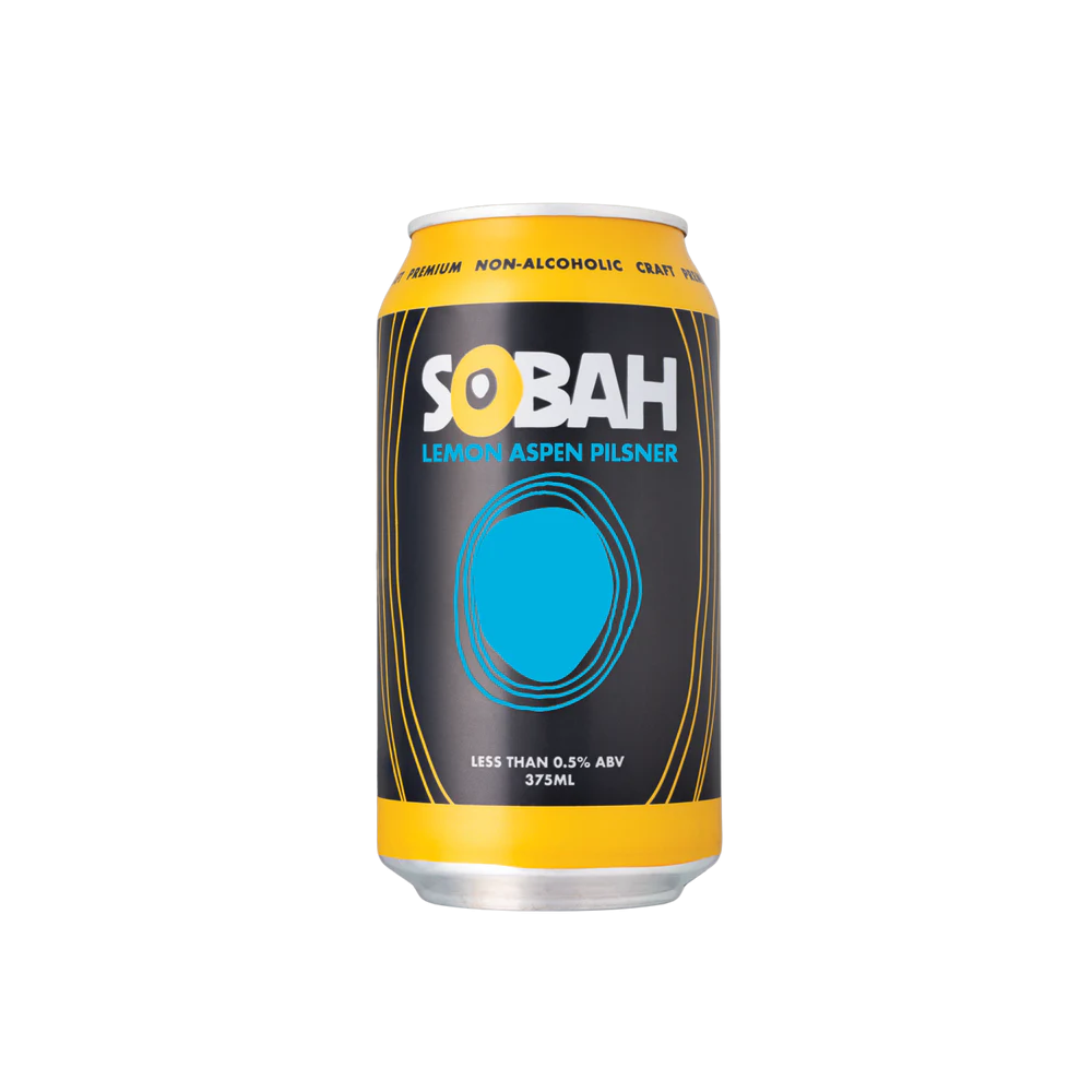 Sobah - Lemon Aspen Pilsner Craft Beer (375ml) (24/carton) – Tasty ...