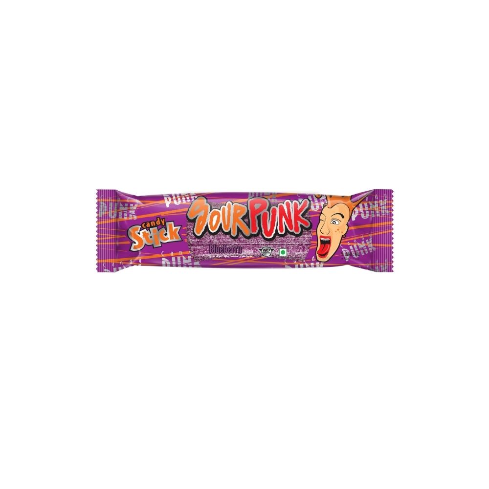 Sour Punk - Blueberry Stick (50g) (24/carton) – Tasty Snack Asia