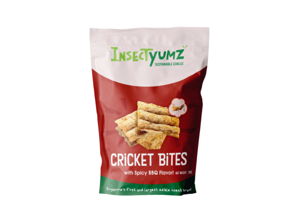 Insectyumz - Spicy BBQ Cricket Bites (35g) (24/carton) – Tasty Snack Asia