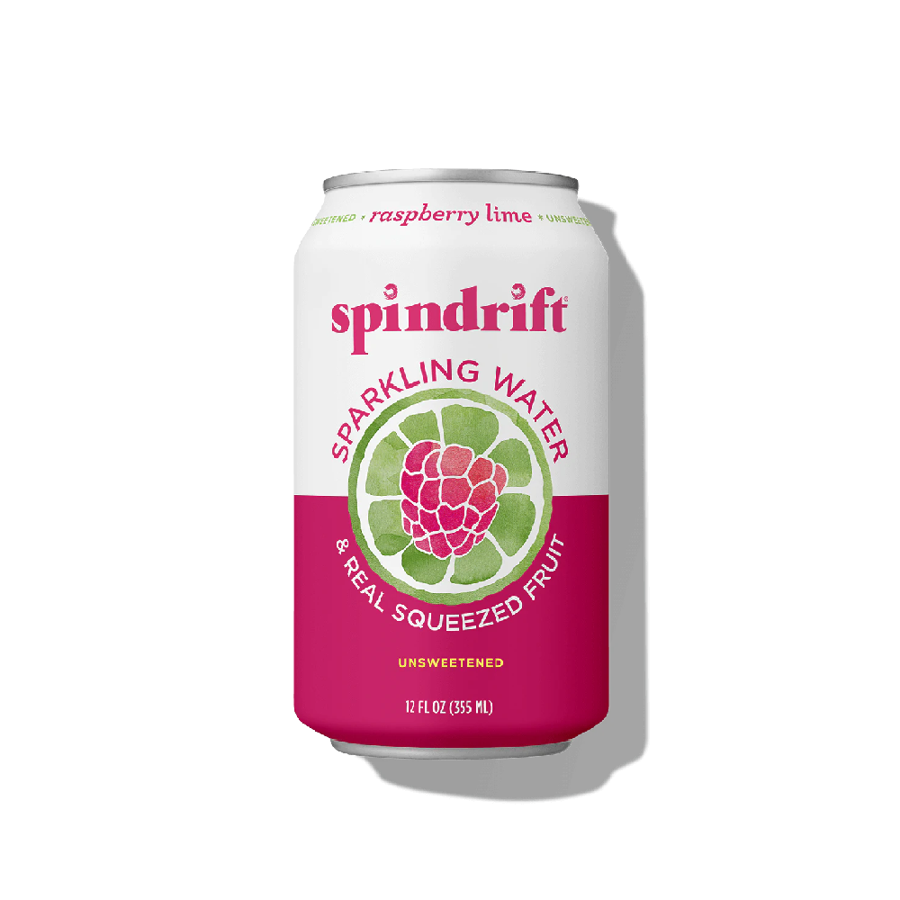 Spindrift - Raspberry Lime Sparkling Water (355ml) (8/carton) – Tasty Snack Asia