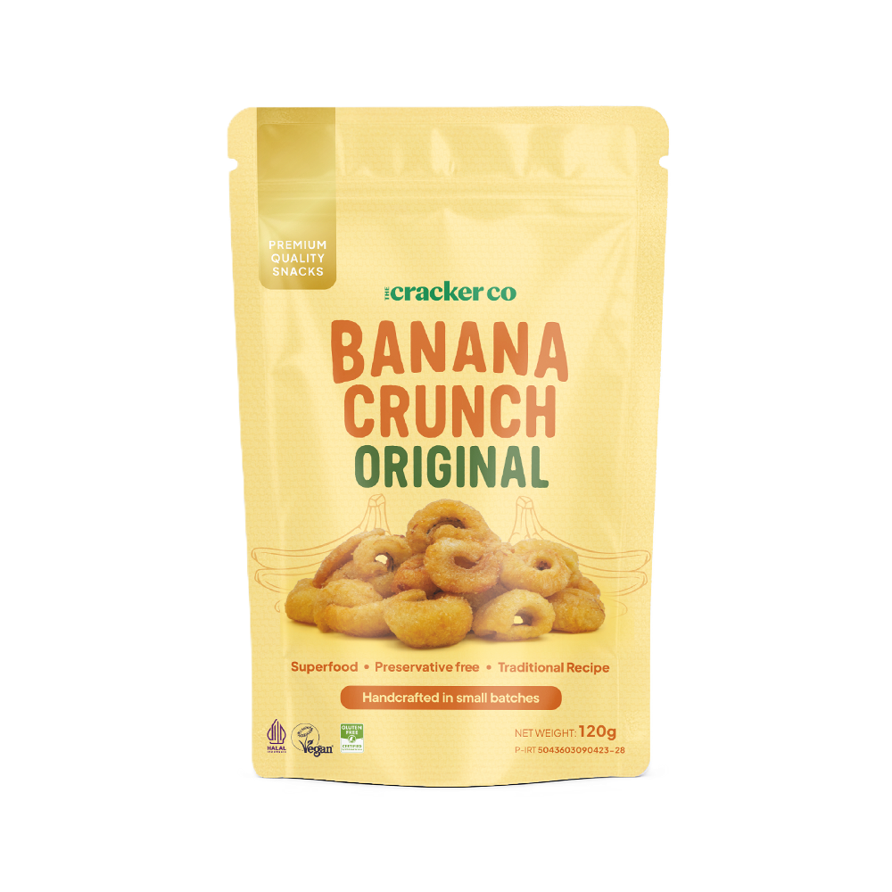 Yum - Banana Crunch (120g) (24/carton) – Tasty Snack Asia