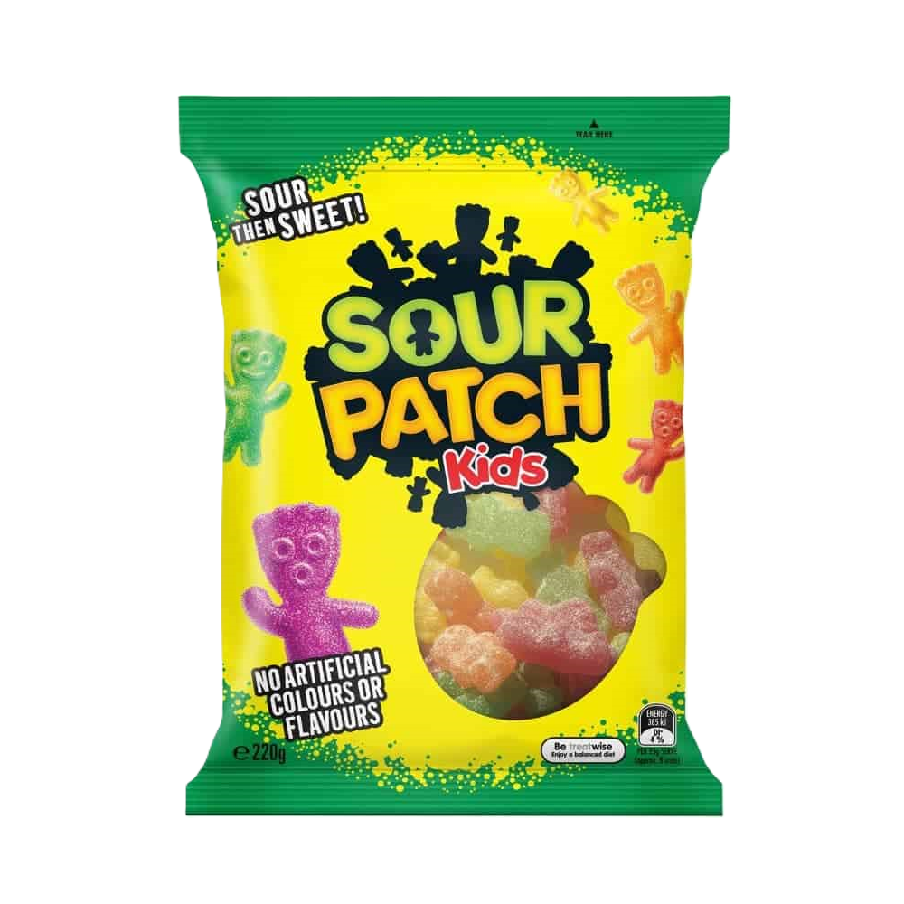 The Natural Confectionery Co - Sour Patch Kids (190g) (20/carton ...