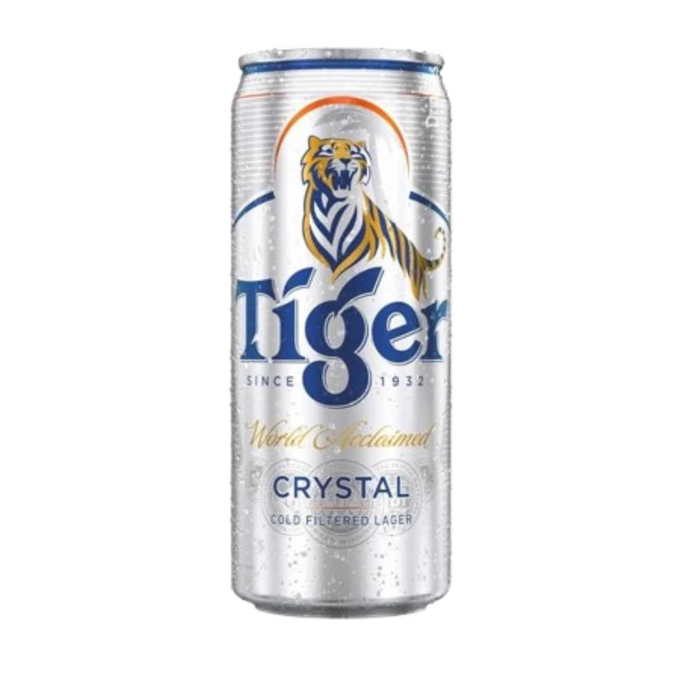 Tiger - Crystal Beer Can (490ml) (24/carton) – Tasty Snack Asia