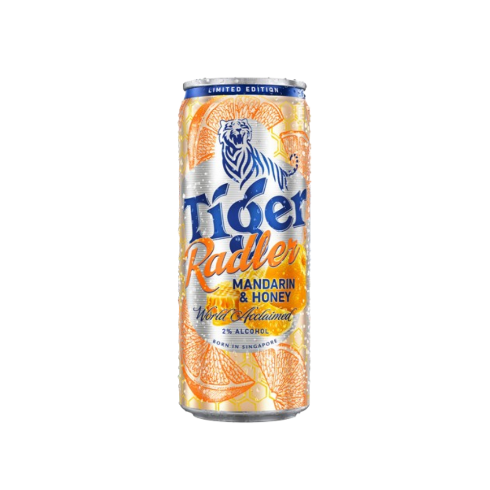 Tiger - Mandarin & Honey Radler Beer Can (330ml) (24/carton) – Tasty ...
