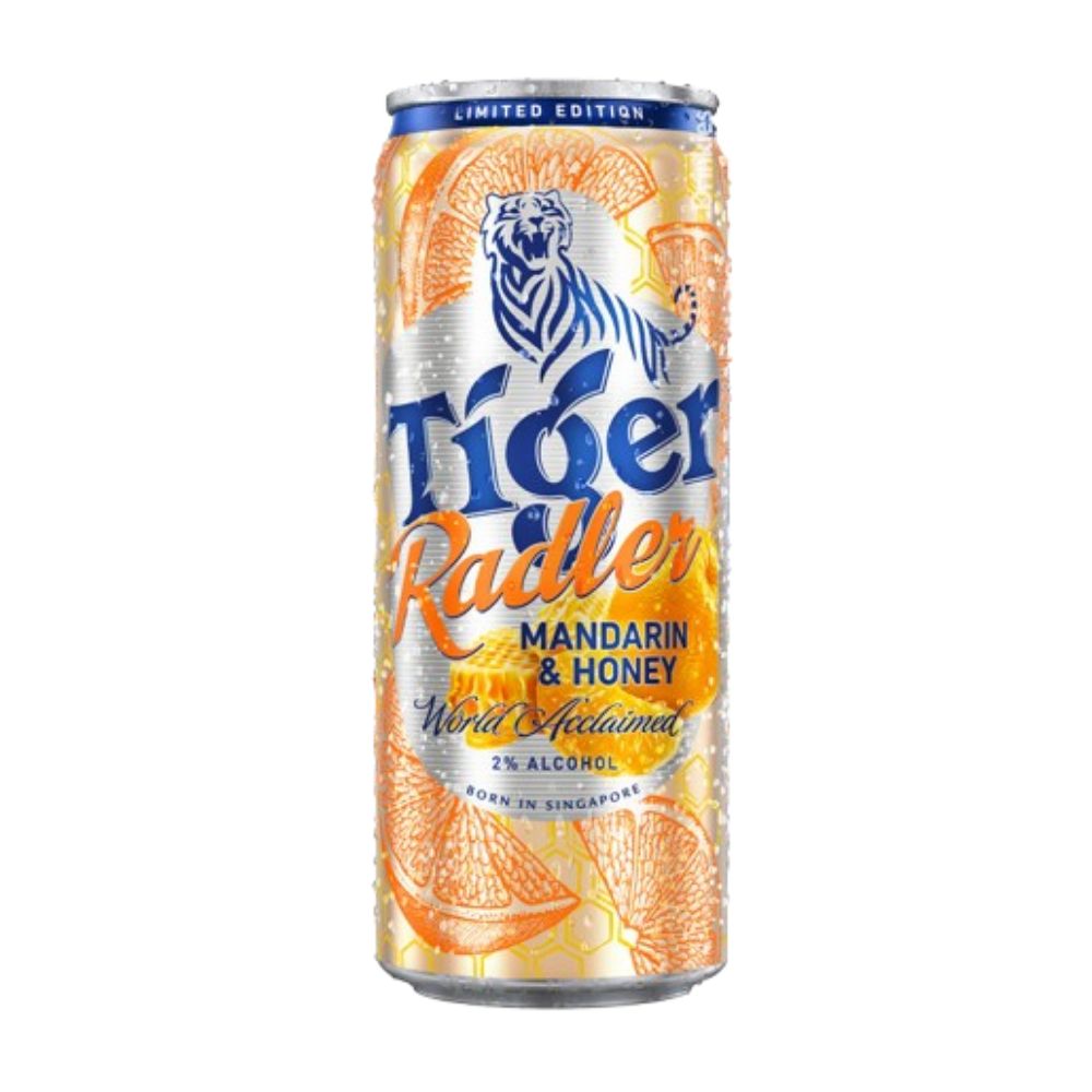 Tiger - Mandarin & Honey Radler Beer Can (500ml) (24/carton) – Tasty ...
