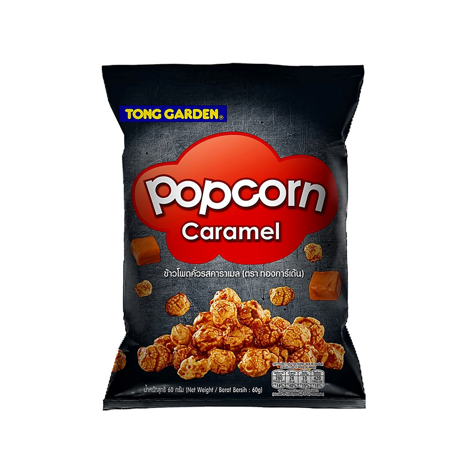 Tong Garden - Caramel Popcorn (60g) (16/carton) – Tasty Snack Asia
