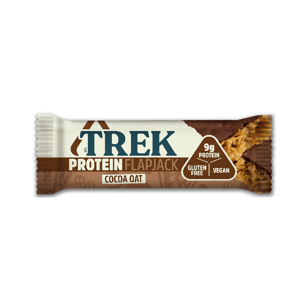 Trek - Cocoa Oat Protein Flapjack (50g) (16/carton) – Tasty Snack Asia