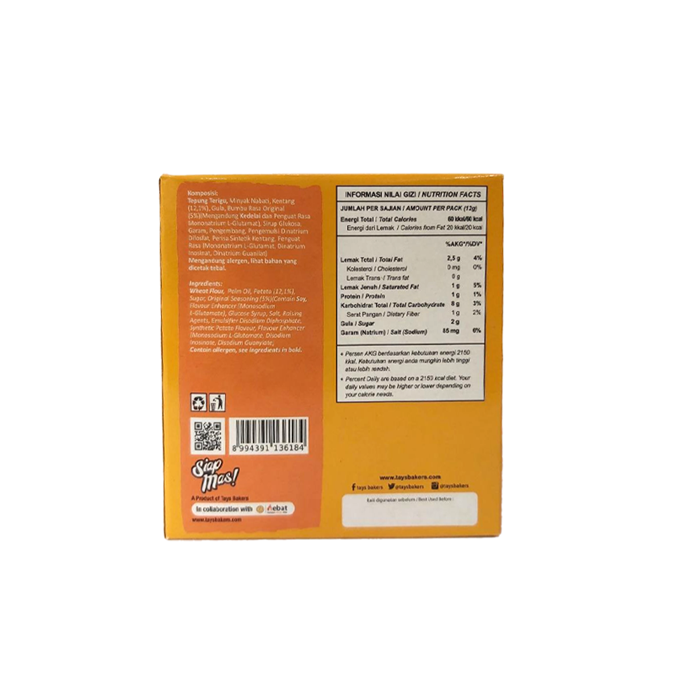 Tricks - Original Baked Crisps (10/pack) (120g) (24/carton) – Tasty ...