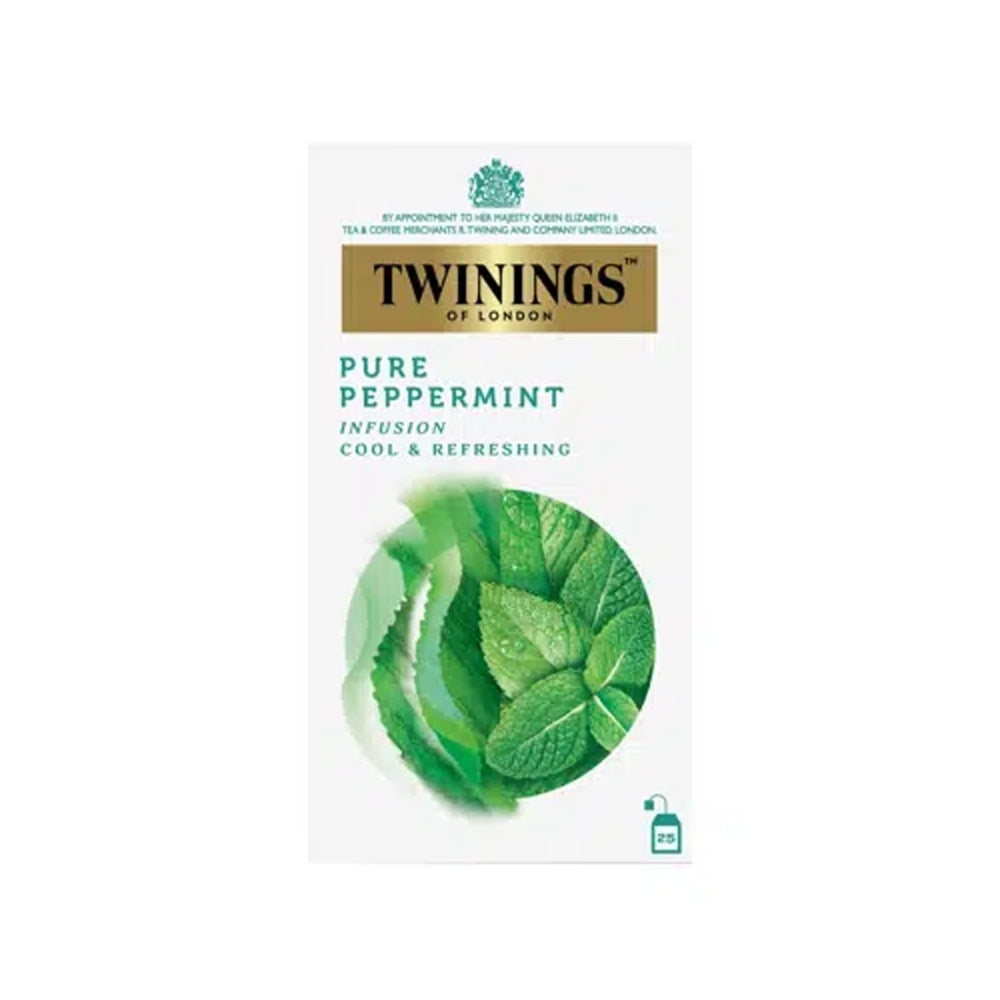 Twinings - Peppermint Herbal Infusion Tea (25/pack) (1g) (12/carton ...