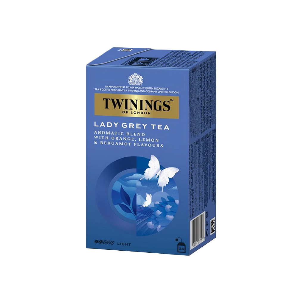 Twinings - Lady Grey Tea (25/pack) (50g) (12/carton) – Tasty Snack Asia