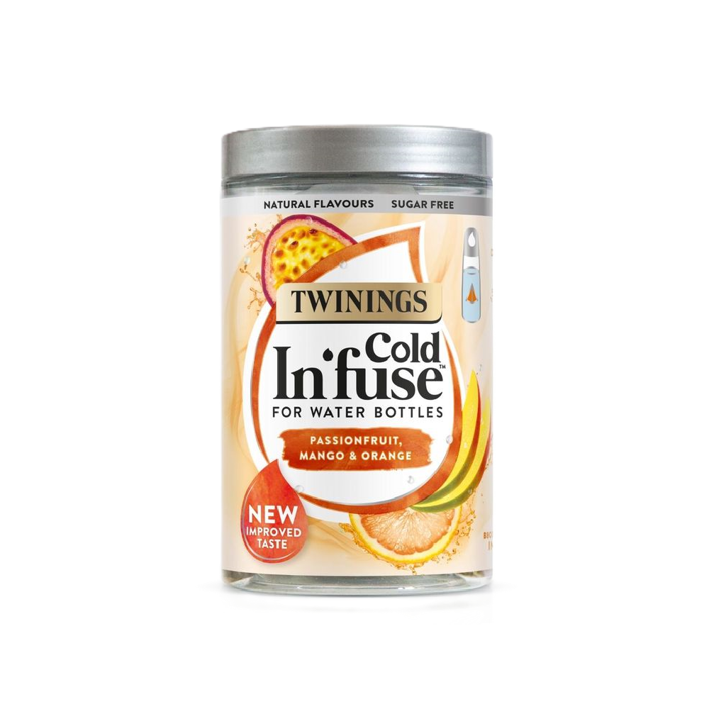 Twinings - Passionfruit, Mango & Blood Orange Cold Infuse Tea (12/pack ...