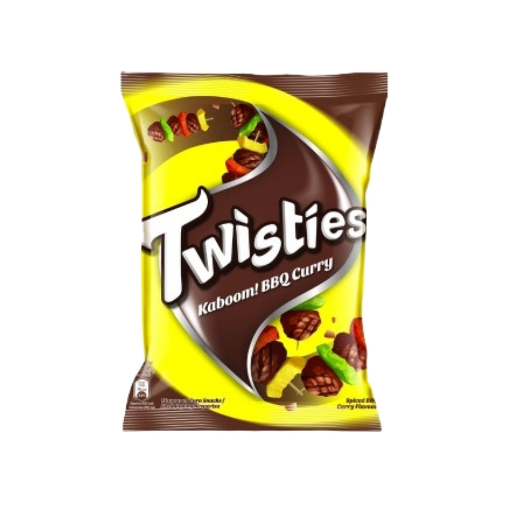 Twisties - BBQ Curry Chips (140g) (18/carton) – Tasty Snack Asia