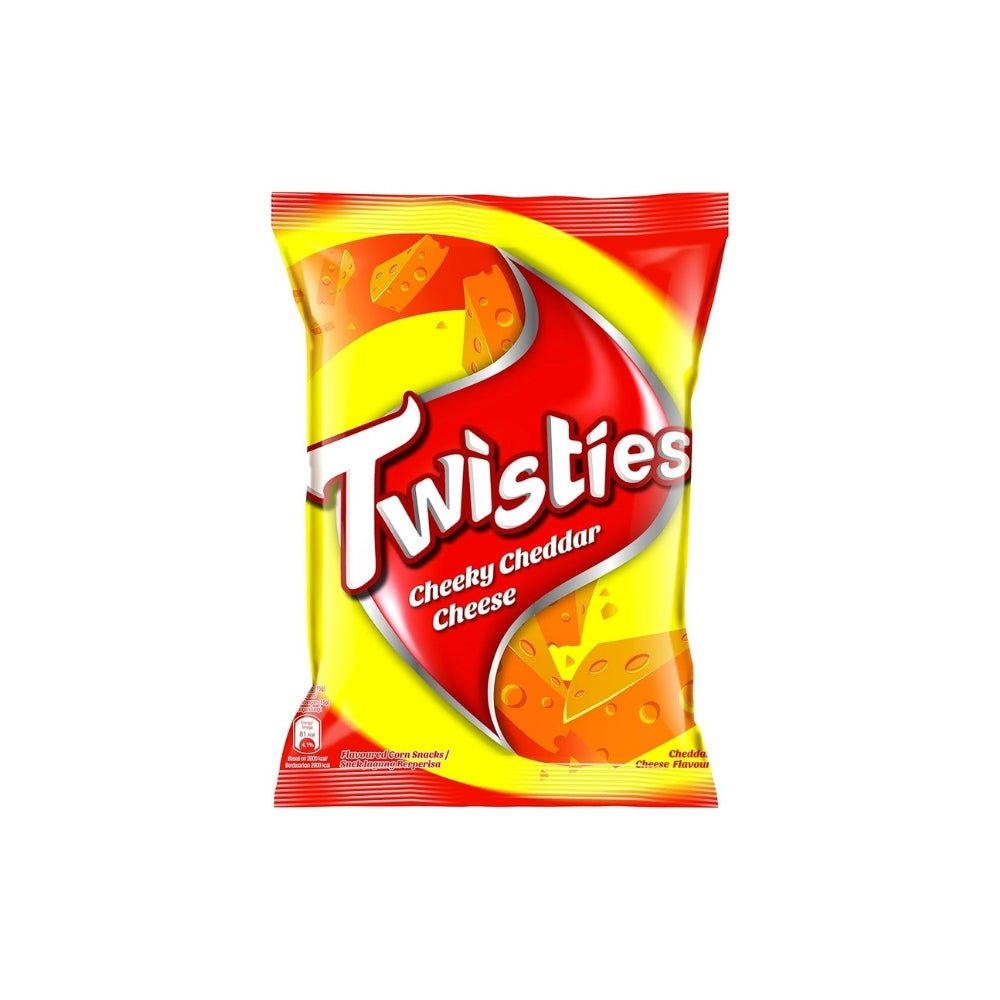 Twisties - Cheese Chips (60g) (10/carton) – Tasty Snack Asia