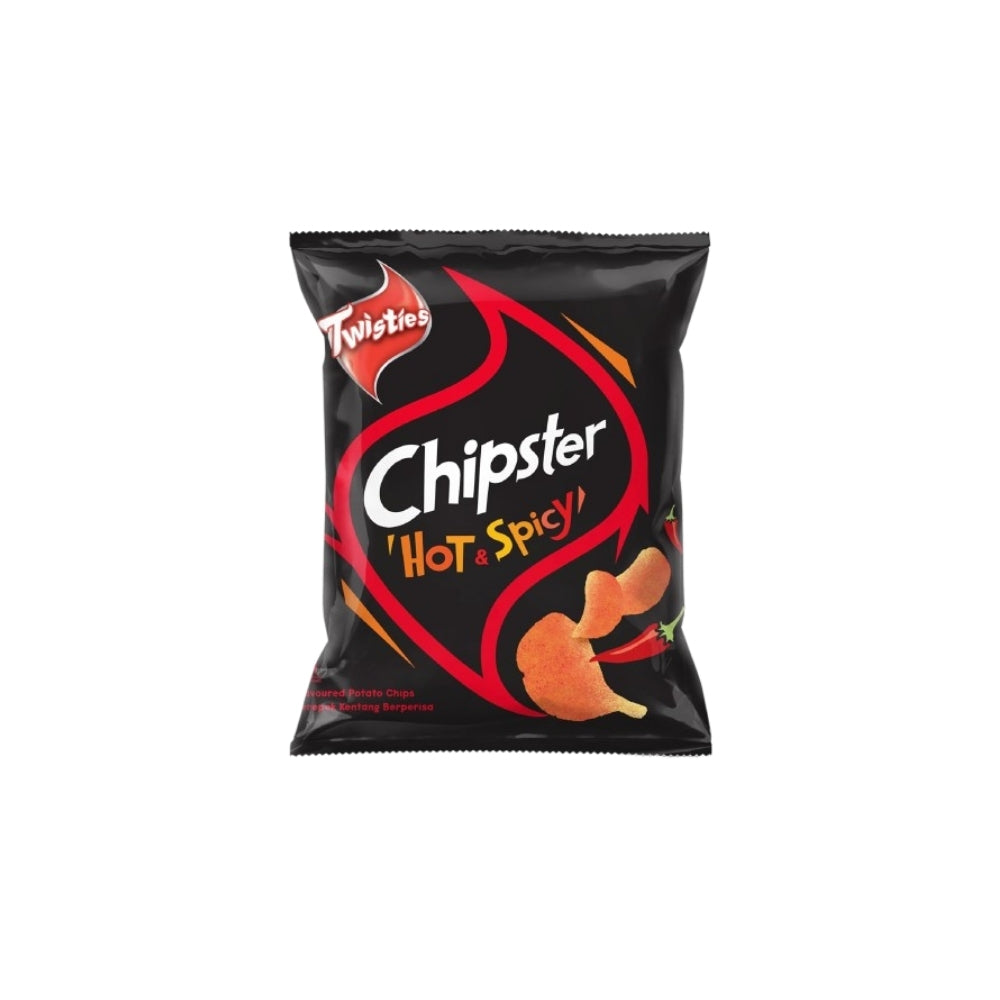 Twisties - Chipster Hot & Spicy (60g) (30/carton) – Tasty Snack Asia