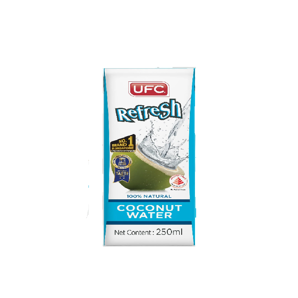 UFC - Coconut Water Packet Drink (250ml) (24/carton) – Tasty Snack Asia