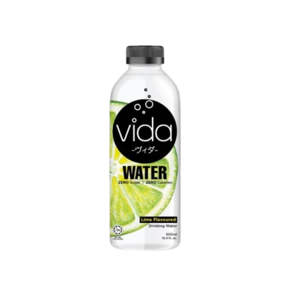 Vida - Lime Water (500ml) (24/carton) – Tasty Snack Asia