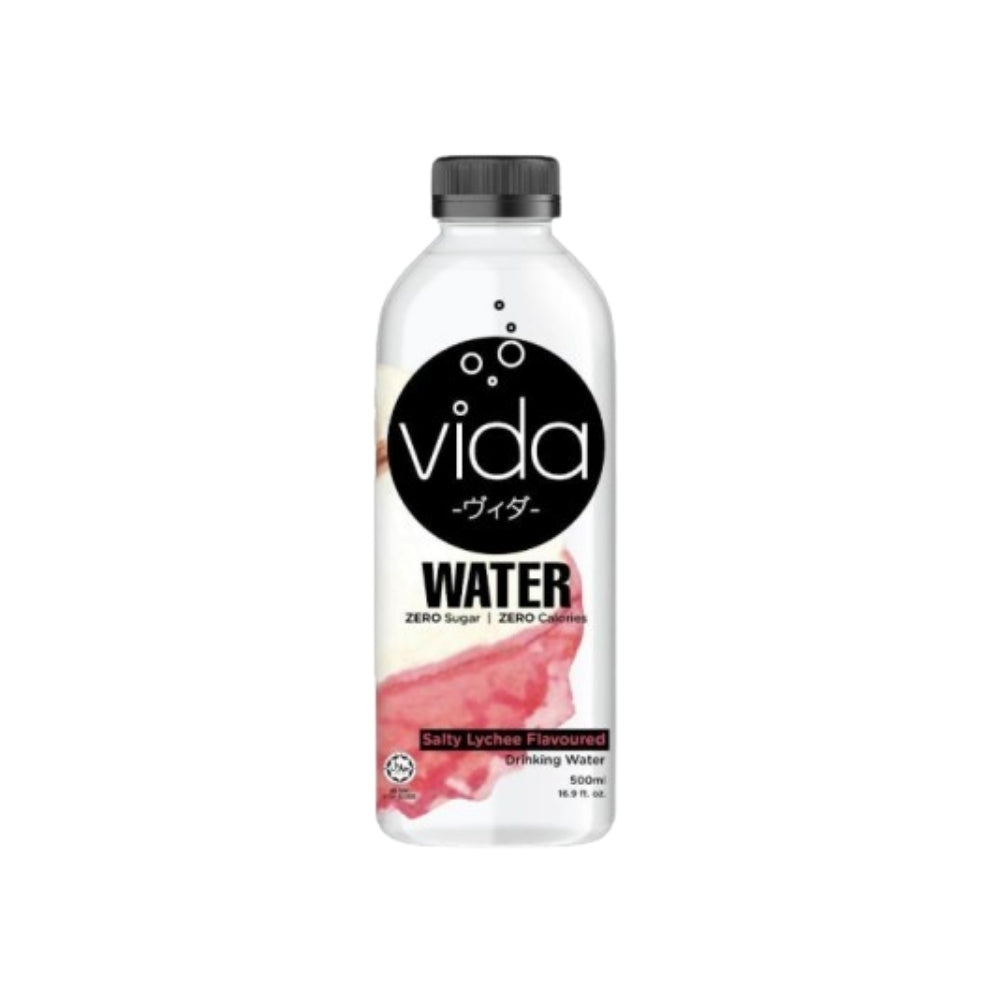 Vida - Salted Lychee Water (500ml) (24/carton) – Tasty Snack Asia